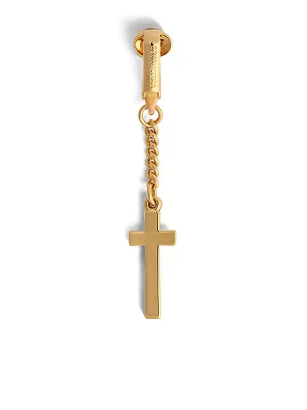 Dsquared2 Cross-pendant Earring - Gold