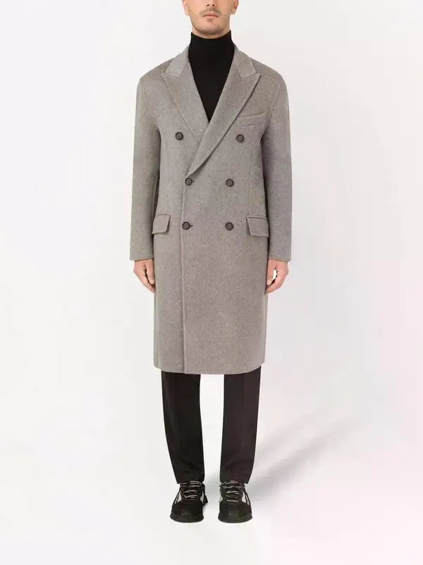 Dolce & Gabbana Double-breasted Cashmere Coat