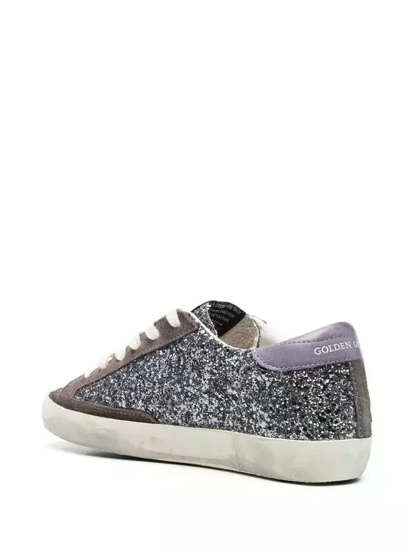 GOLDEN GOOSE Super-star Glitter Sneakers