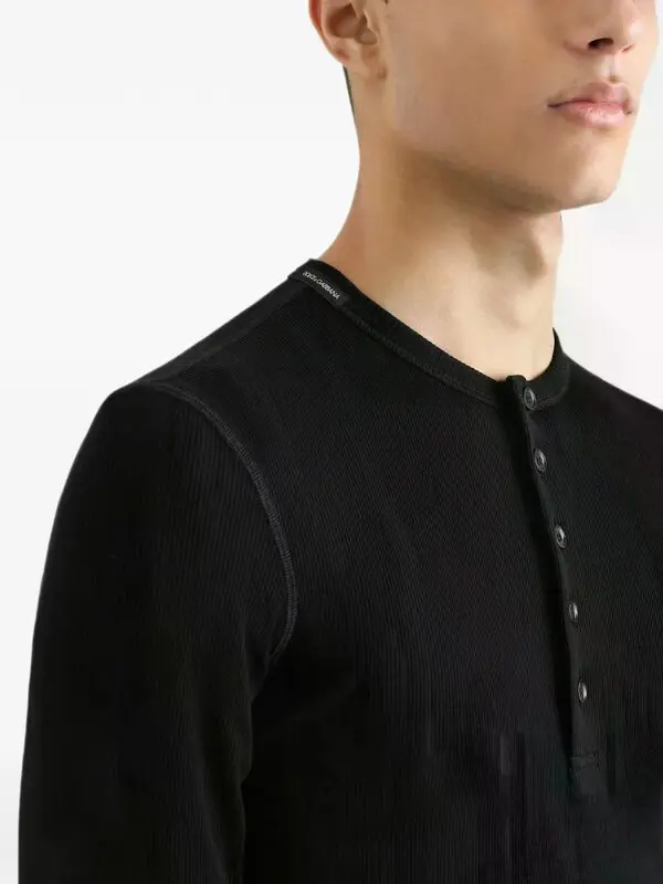 Dolce & Gabbana Fine-rib Cotton T-shirt