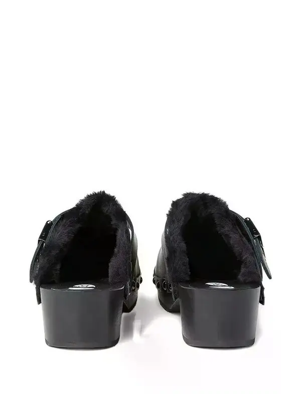 HONEY FUCKING DIJON Studded Mules - Black