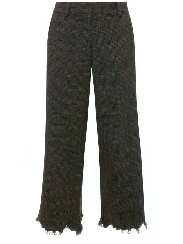 JW Anderson Distressed-effect Straight-leg Trousers