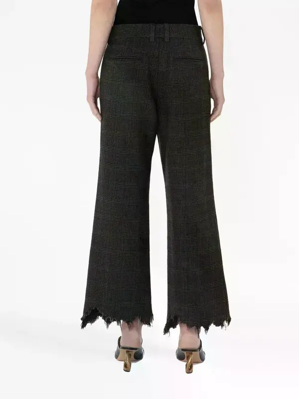 JW Anderson Distressed-effect Straight-leg Trousers