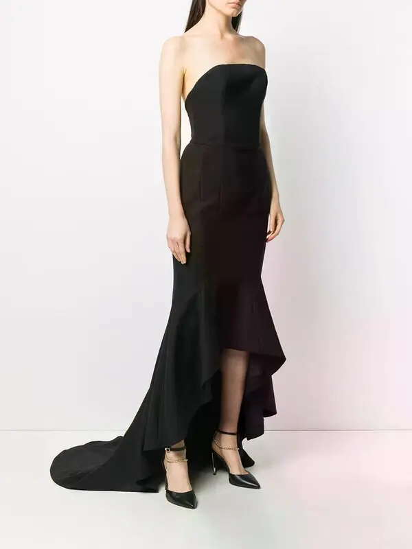 Alexandre Vauthier Strapless High-low Gown