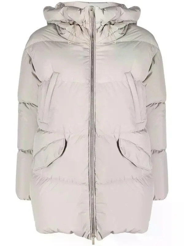 MOORER Padded Hooded Coat
