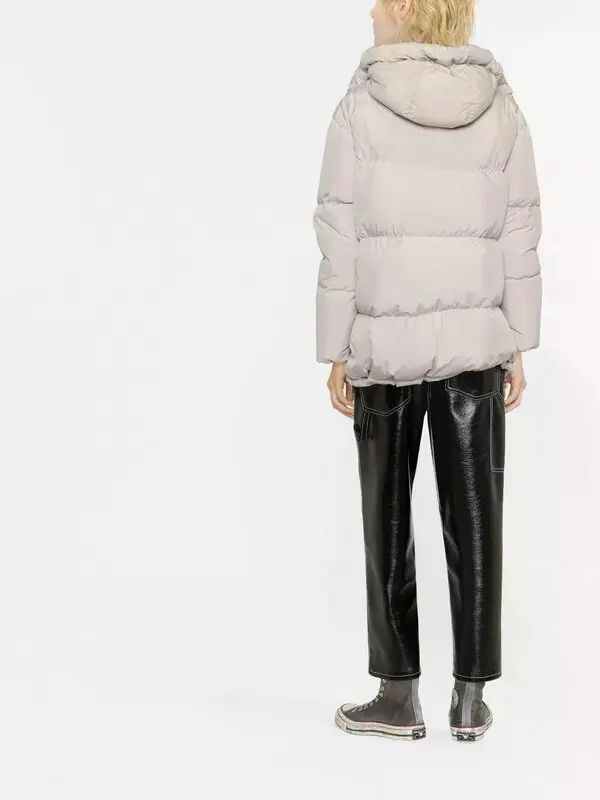 MOORER Padded Hooded Coat