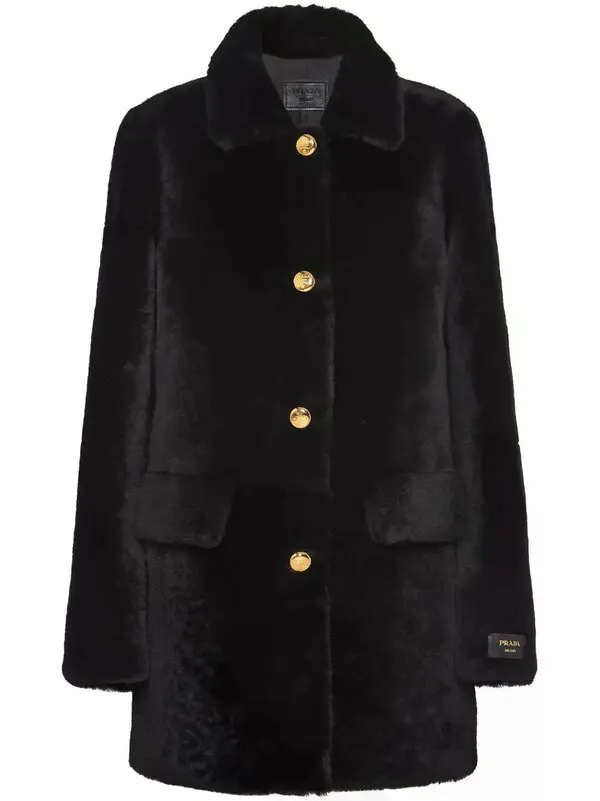 Prada Shearling Fur Coat