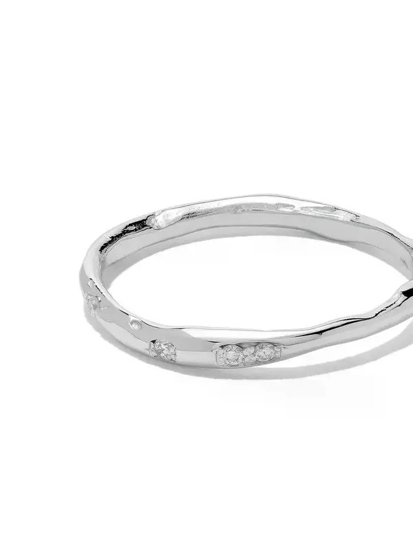 WOUTERS & HENDRIX 18kt White Gold Diamond Band