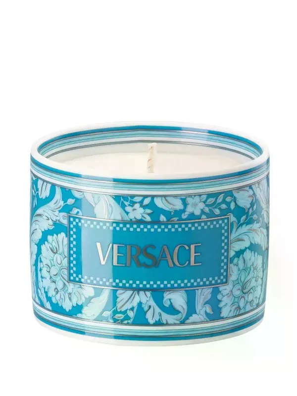 Versace Barocco Logo-print Candle