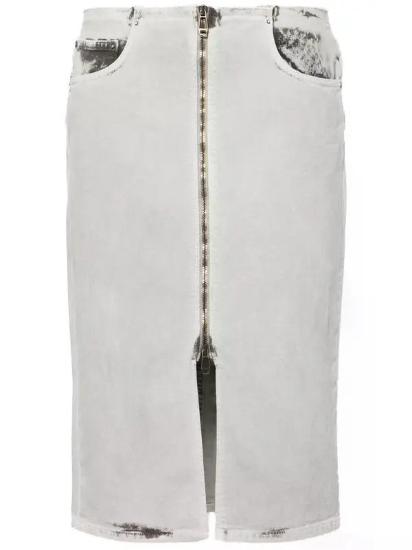 HAIKURE Light Denim Pencil Skirt