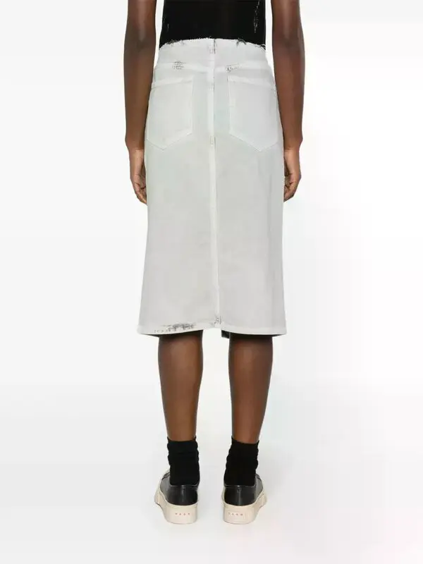 HAIKURE Light Denim Pencil Skirt