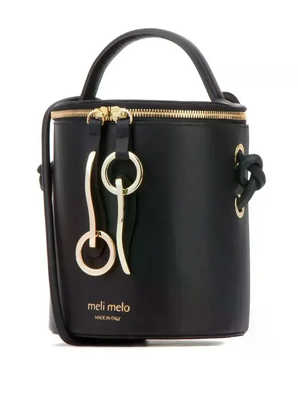 Meli Melo Logo Stamp Bucket Bag