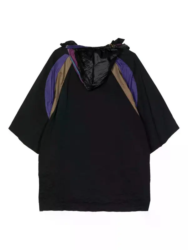 Kolor Hooded Colour-block Shirt