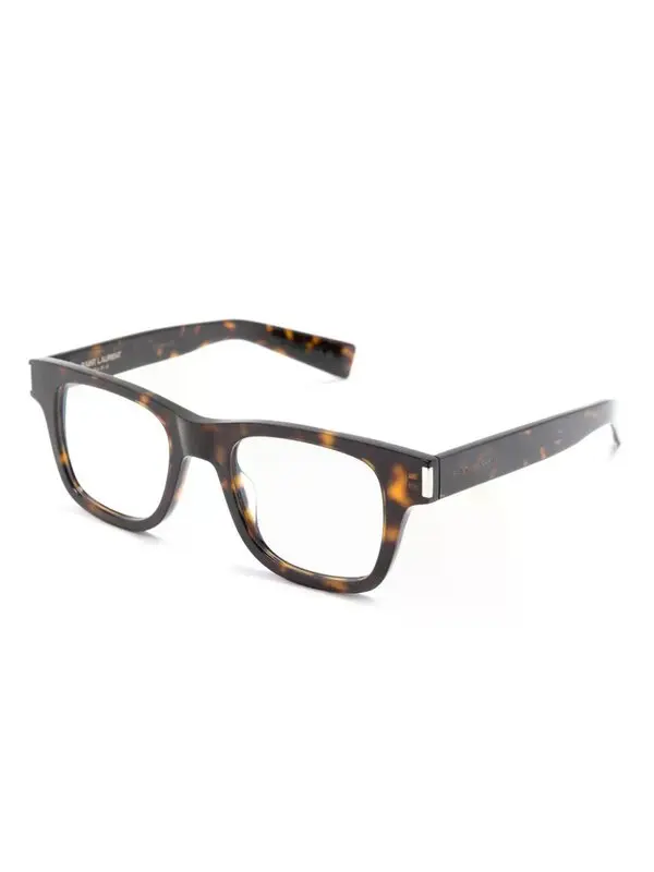 Saint Laurent Rectangle Frame Glasses