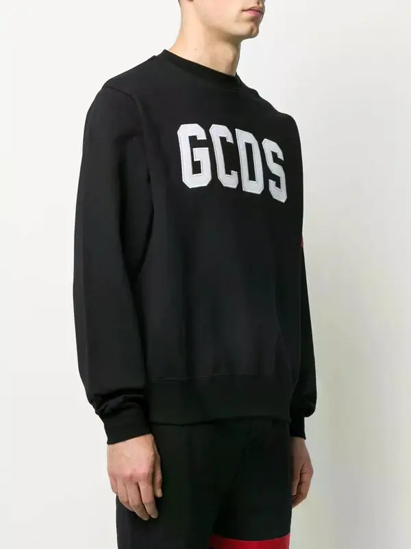 Gcds Logo Embroidered Sweatshirt