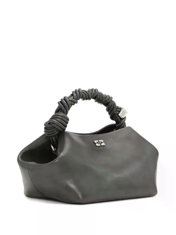 GANNI Small Bou Tote Bag - Grey