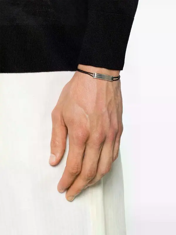 Le Gramme Sterling Braided Bracelet