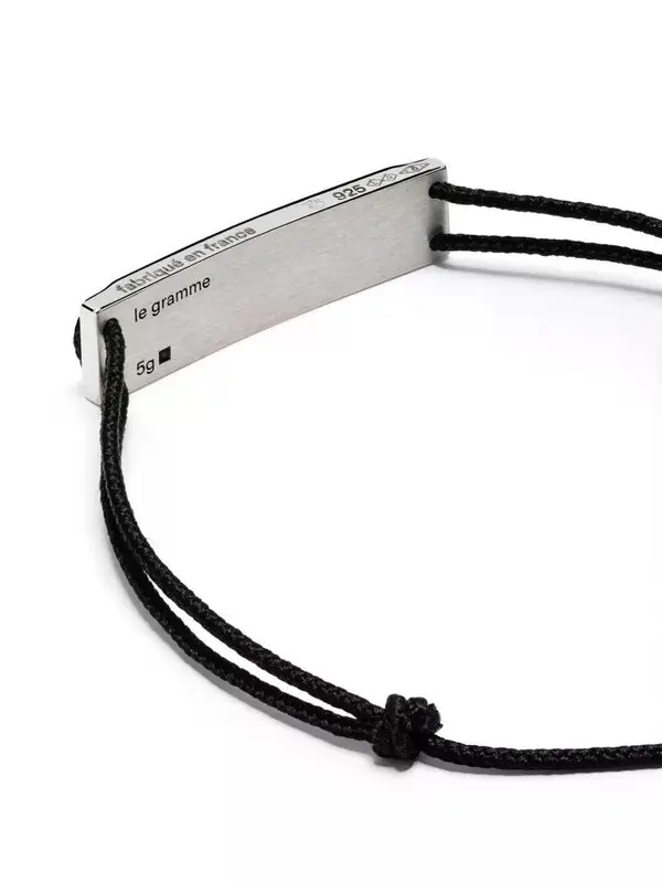 Le Gramme Sterling Braided Bracelet