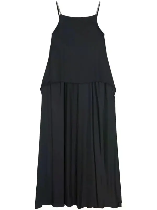 Peserico Satin Asymmetric Top - Blue