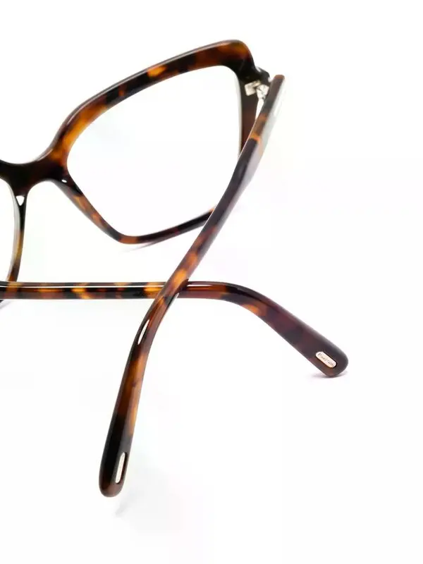 TOM FORD Cat Eye Glasses - Brown