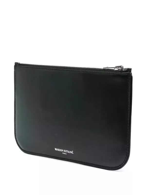 Maison Kitsuné Boogie Leather Clutch