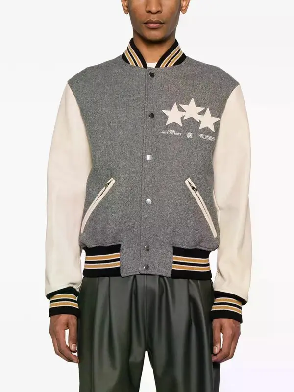 Amiri Oversized Stars Varsity Jacket