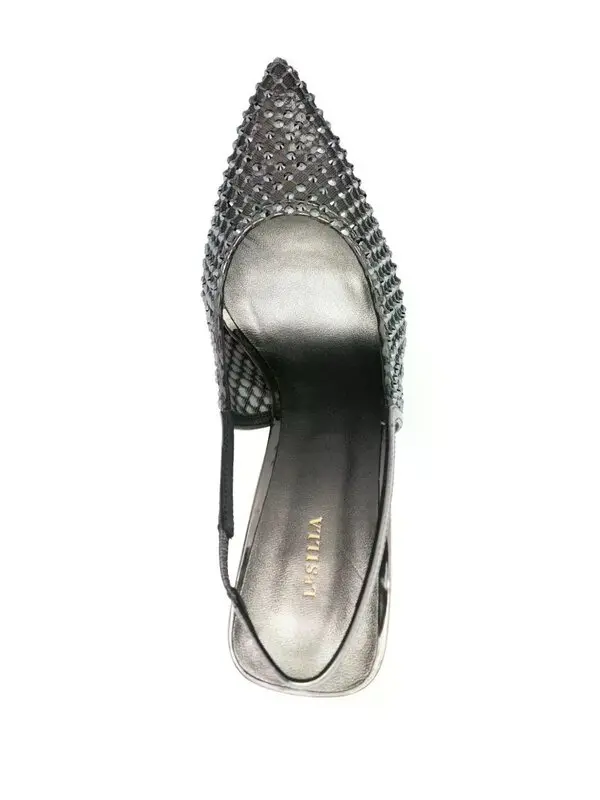 LE SILLA 80mm Gilda Slingback Pumps