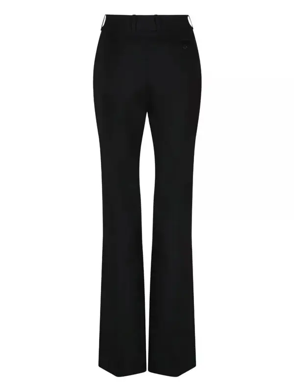 Alexander McQueen Wool Trousers - Black
