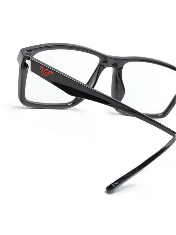 Emporio Armani Rectangle Frame Eyeglasses