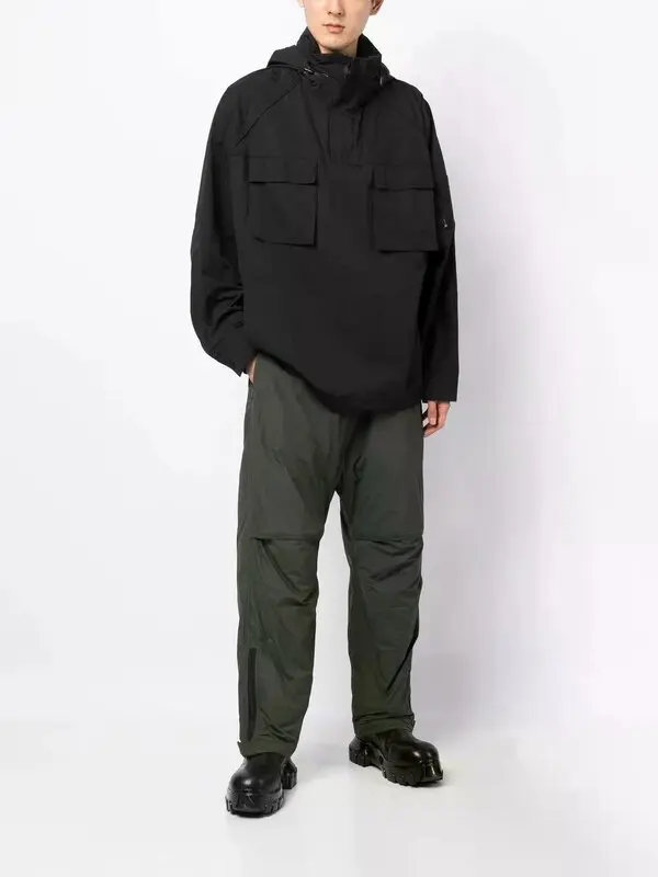 JUUN.J Hooded Jacket With Flap Pockets