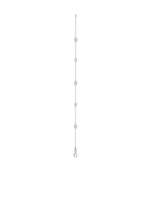 PRAGNELL 18kt White Gold Diamond Bracelet - Silver