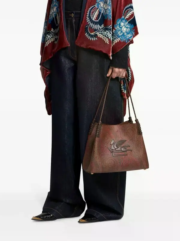 Etro Small Paisley Libra Tote Bag