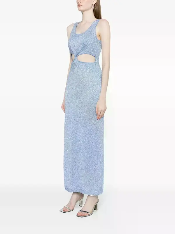 Simkhai Rayne Sequined Maxi Dress