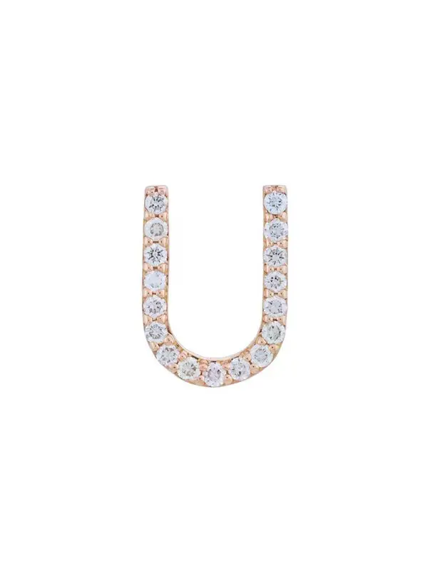 ALINKA 18kt Gold Id Diamond Stud Earring - Metallic
