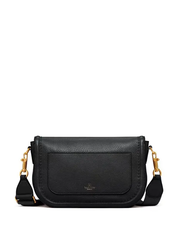 Valentino Garavani Alltime Leather Shoulder Bag