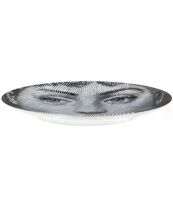 FORNASETTI Wall Plate - Grey