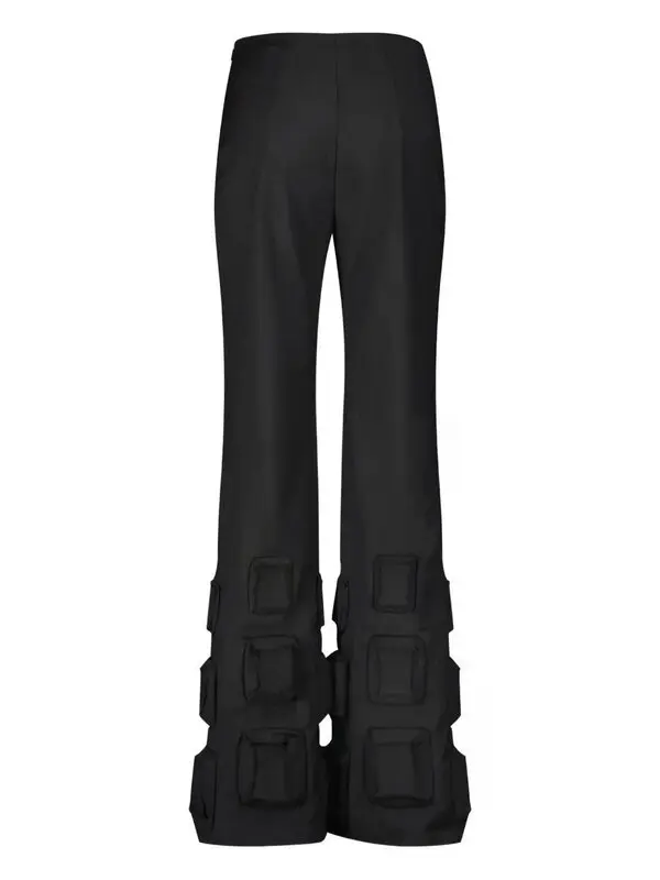 AVAVAV Flared Trousers With 3d Detailing