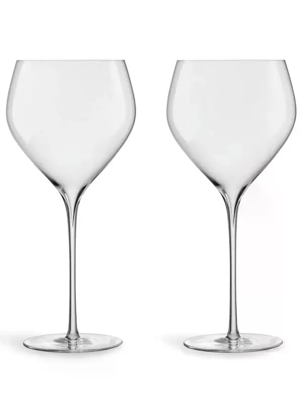 LSA INTERNATIONAL Savoy Wine Glass Set - White