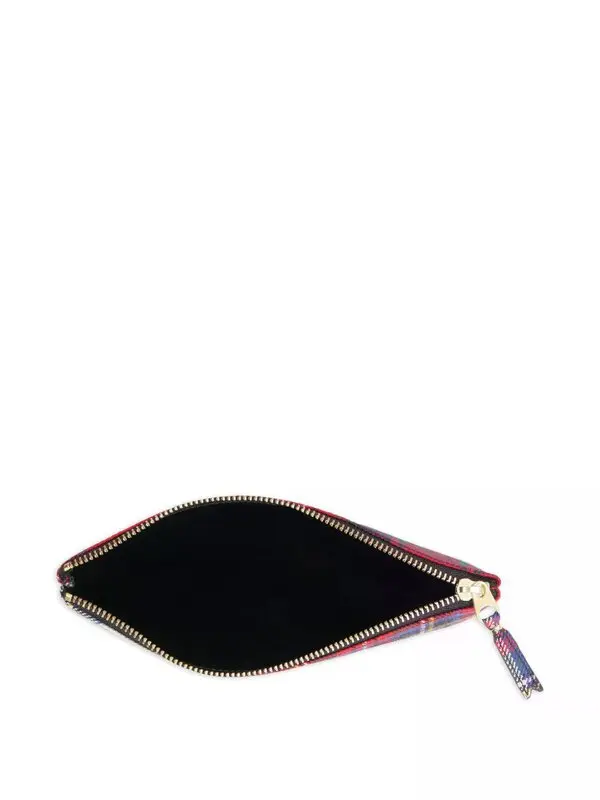 Comme Des Garçons Tartan Patchwork Design - Red