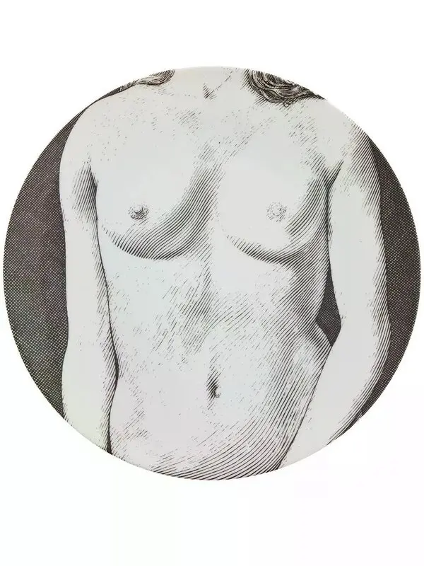 FORNASETTI Plate - Grey