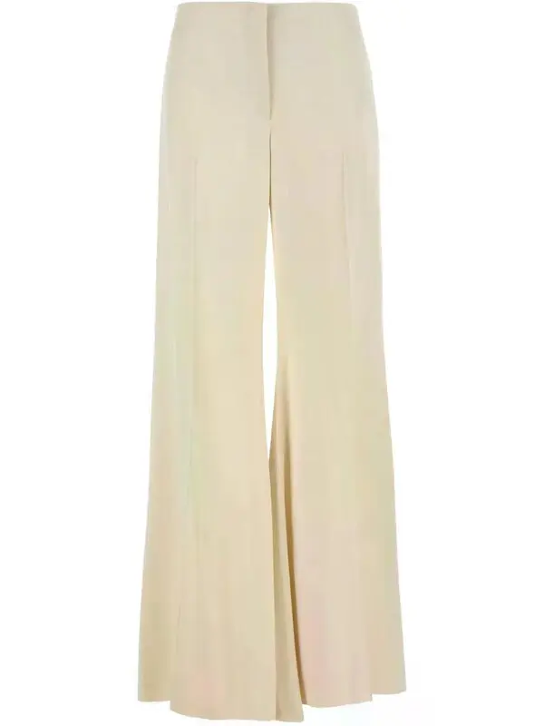 Alexander McQueen Satin Wide-leg Trousers