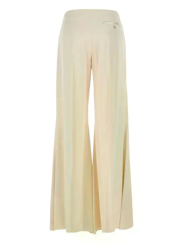 Alexander McQueen Satin Wide-leg Trousers
