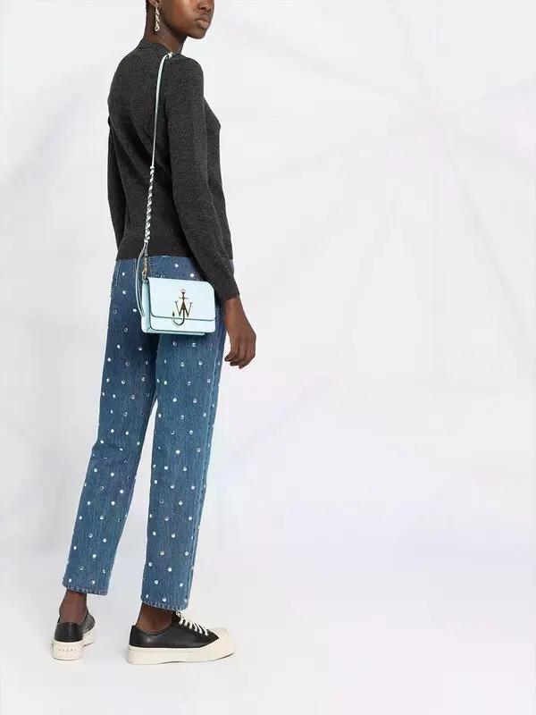Play Comme Des Garcon Overlapping Heart Wool Cardigan