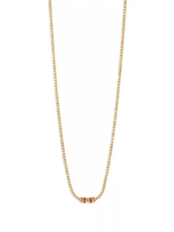 OFFICINA BERNARDI 18kt Yellow Moon Ruby Necklace