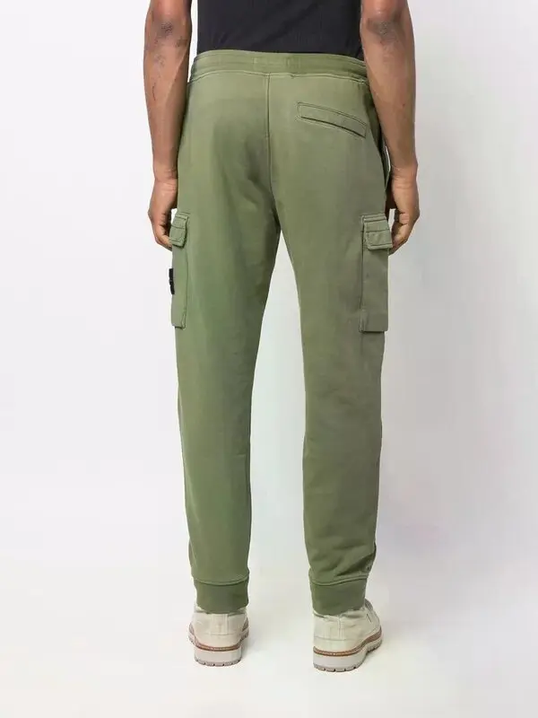 Stone Island Compass Badge Track Pants - Green