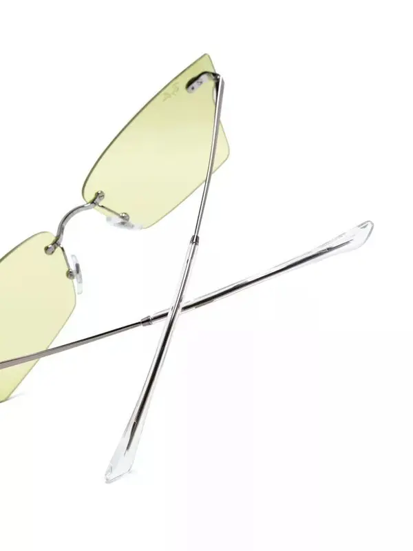 Ray-ban Rimless Rectangle Sunglasses - Silver