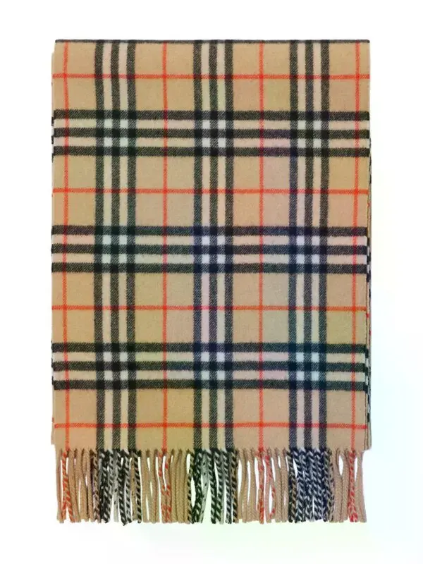 Burberry Vintage Check Cashmere Scarf