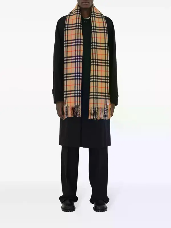 Burberry Vintage Check Cashmere Scarf