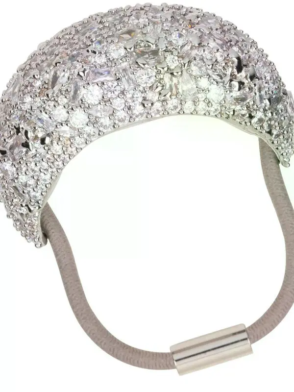 JENNIFER BEHR Czarina Pony Wrap - Silver