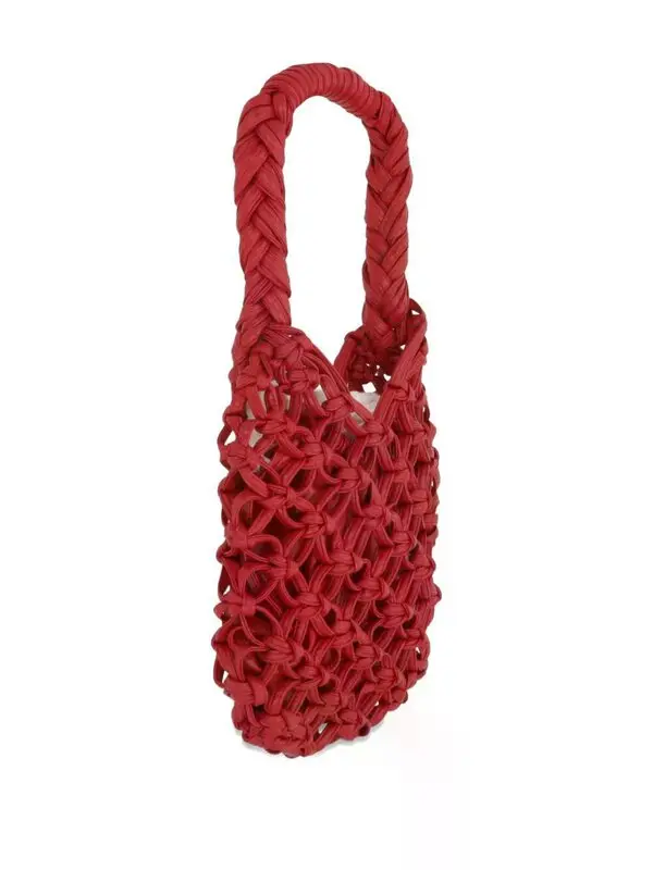 Comme Des Garçons Knotted Shoulder Bag - Red